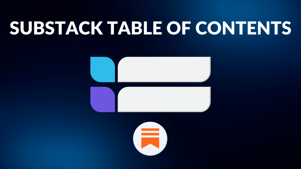 Substack Table of Contents - Substack Course
