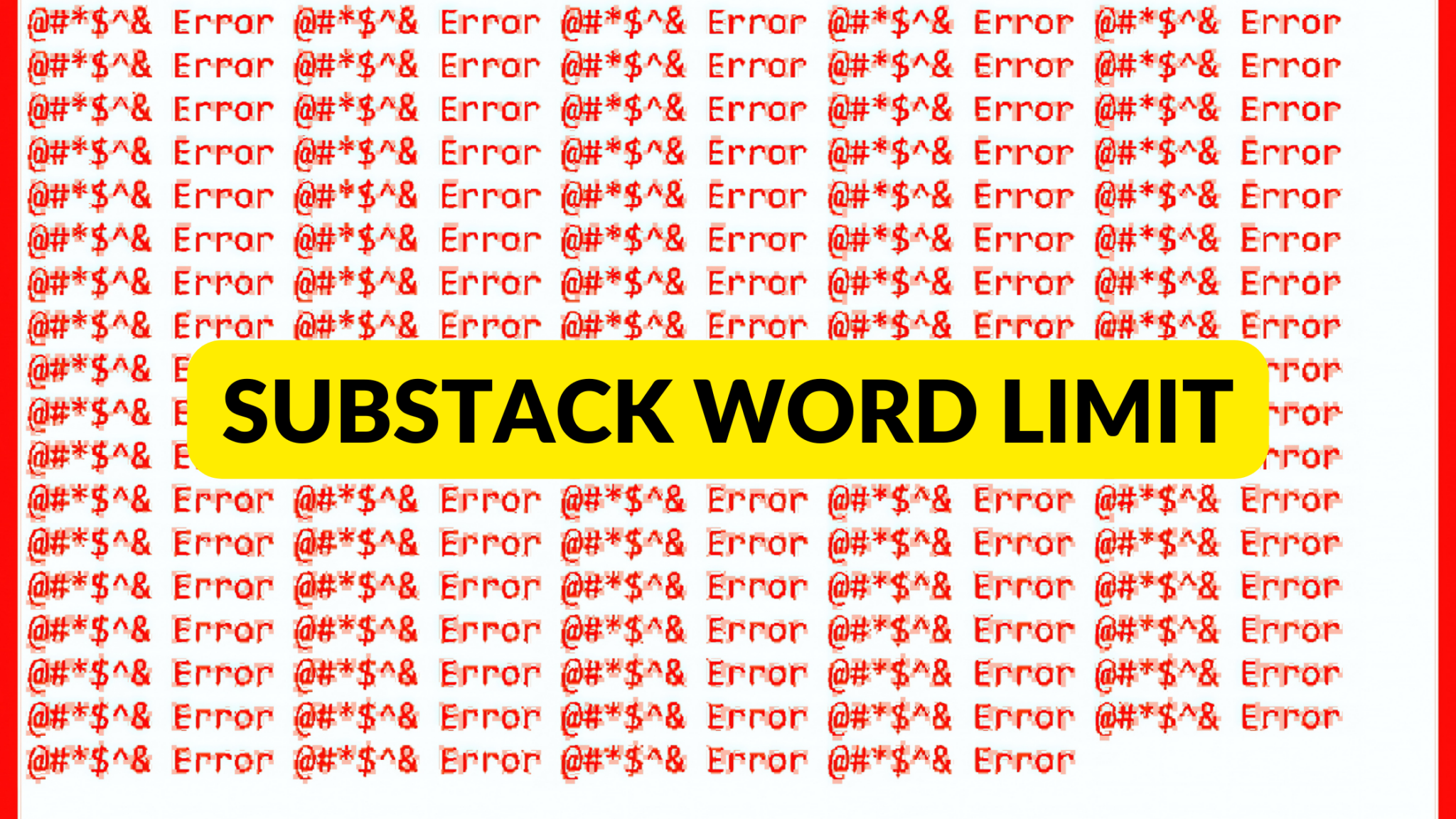 Substack Word Limit - Substack Course