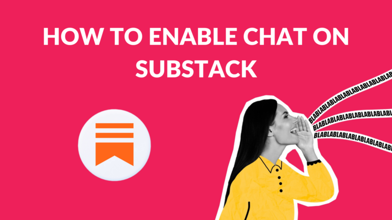 How to Enable Chat on Substack