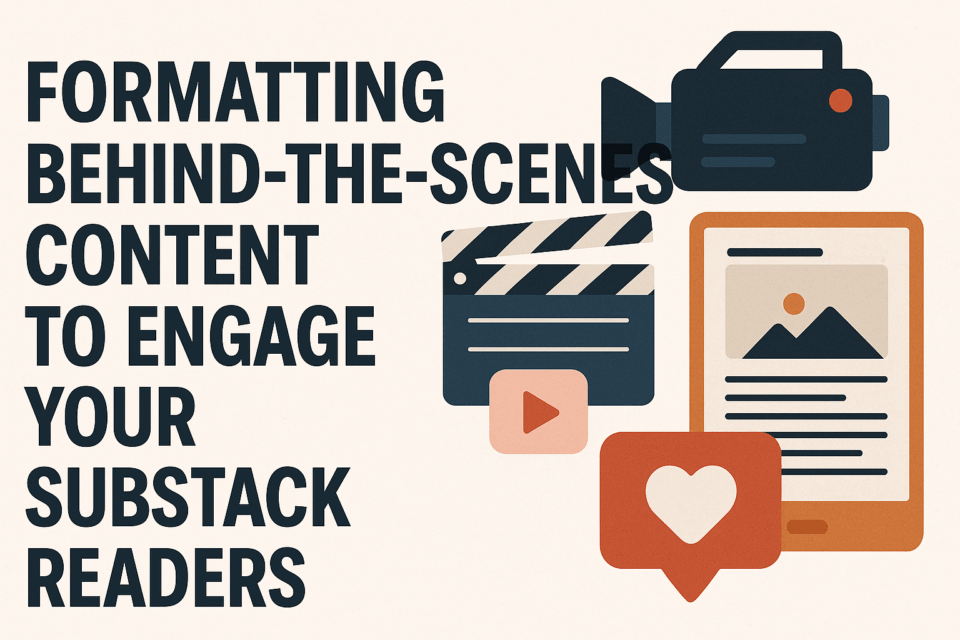 Formatting Behind-the-Scenes Content to Engage Your Substack Readers - Substack Course