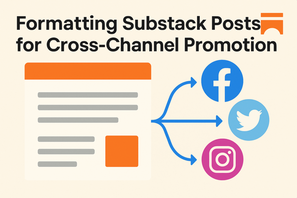 Formatting Substack Posts for Cross-Channel Promotion - Substack Course