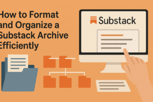 How to Format and Organize a Substack Archive Efficiently - Substack Course